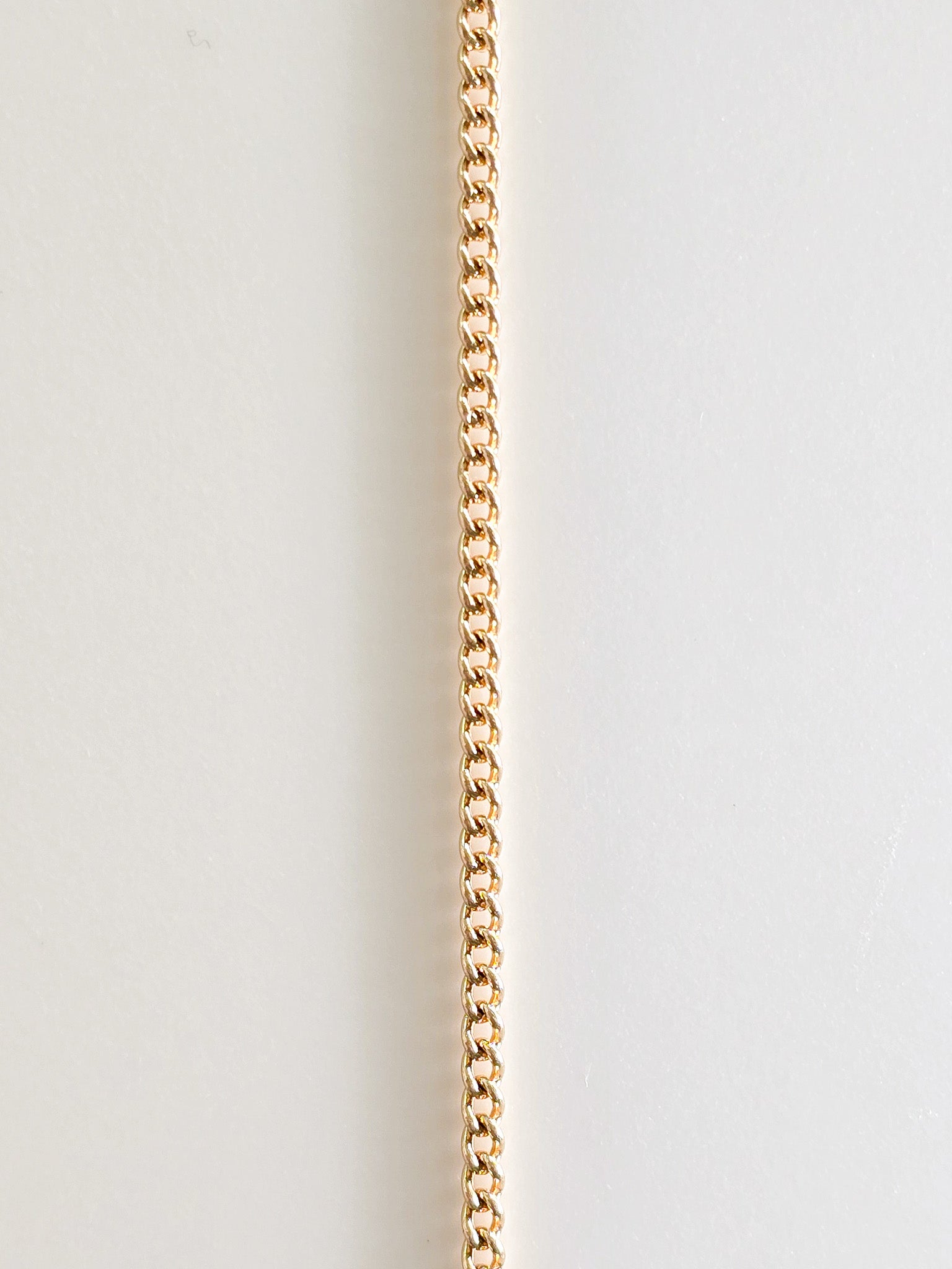 The Curb Chain | 14k Yellow Gold